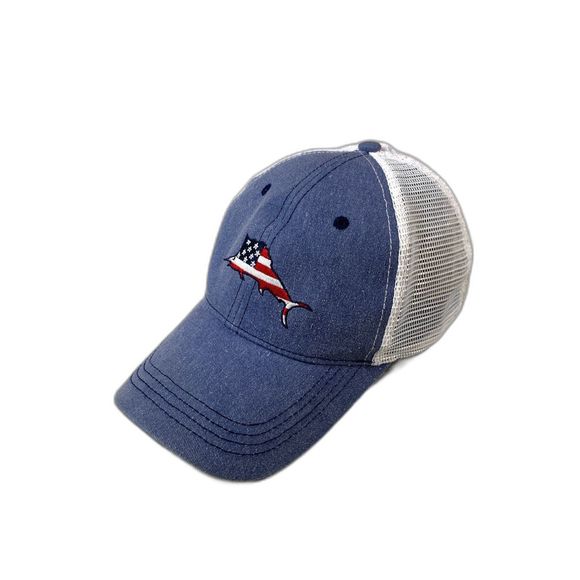 Tommy Bahama | Accessories | Tommy Bahama Usa Flag Marlin Baseball Mesh ...